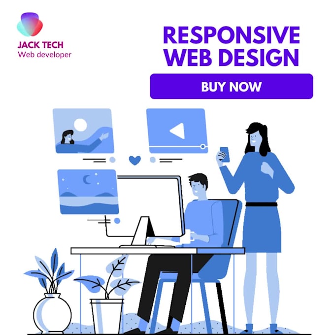 Create a responsive website by Jactech | Fiverr Create a responsive website by Jactech | Fiverr