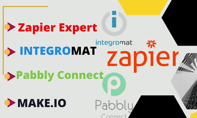 Setup zapier integromat pabbly connect make io by Fortunateclicks | Fiverr