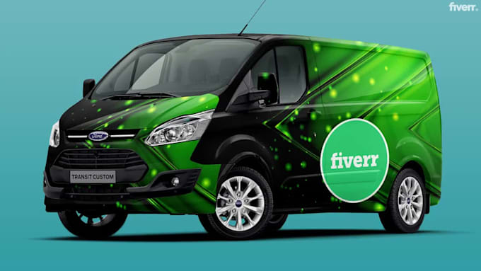 Make car,bike,van,lorry,racing car,livery car truck any vehicle design ...