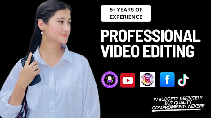 Do professional video editing by Ismuni123 | Fiverr