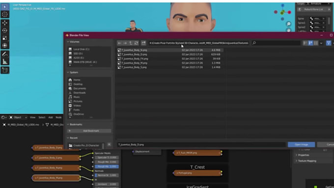 Model realistic game character, high poly, unreal engine character ...