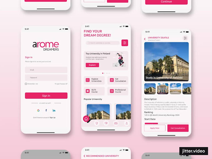 Create a custom mobile app design with user friendly ui ux for ios and android by Asmaulfat | Fiverr