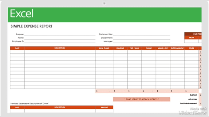 Be your expert in microsoft excel by creating your excel spread sheets ...