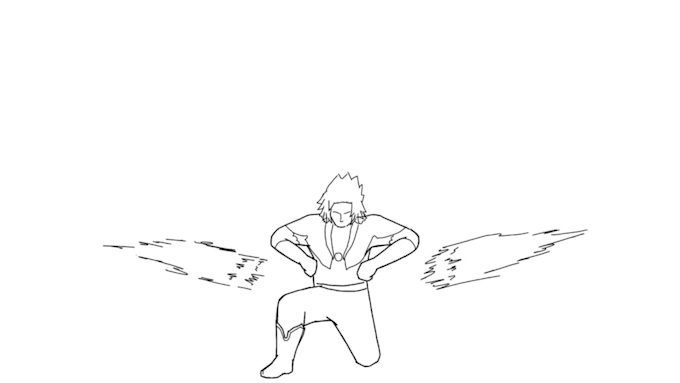 Draw 2d line art animation, frame by frame, pencil sketch animation by ...