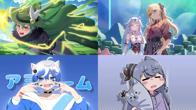 Animate your artwork to make it look life by Amigame | Fiverr