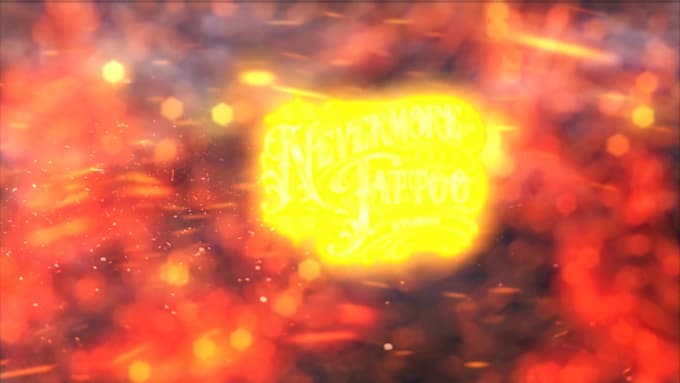 Create fire smoke explosion logo intro outro animation video by ...