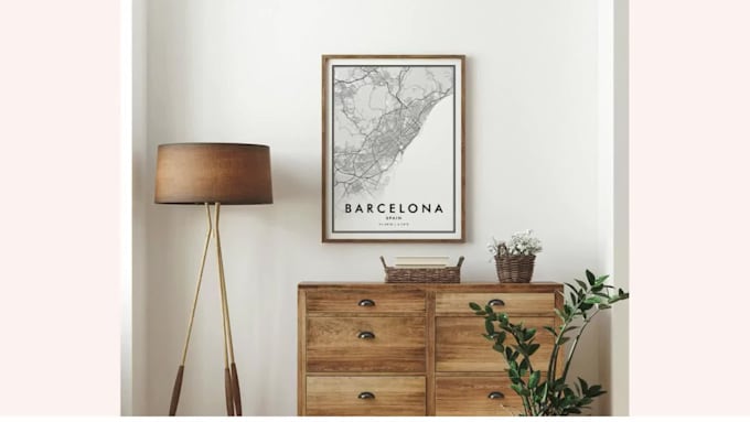 Design highly detailed map posters for print by Farhanrock32 | Fiverr