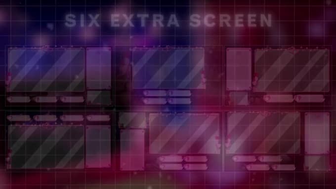 Design stream overlay, kick, twitch logo, animated youtube overlay ...