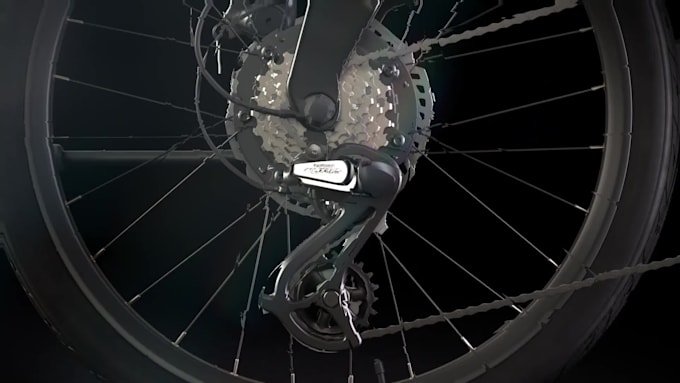 Render 3d bicycle animation 3d bike design 3d bike modelling with ...