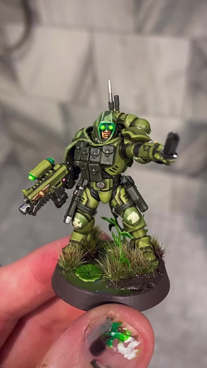 Do 3d print and paint model print and paint miniature figures warhammer ...