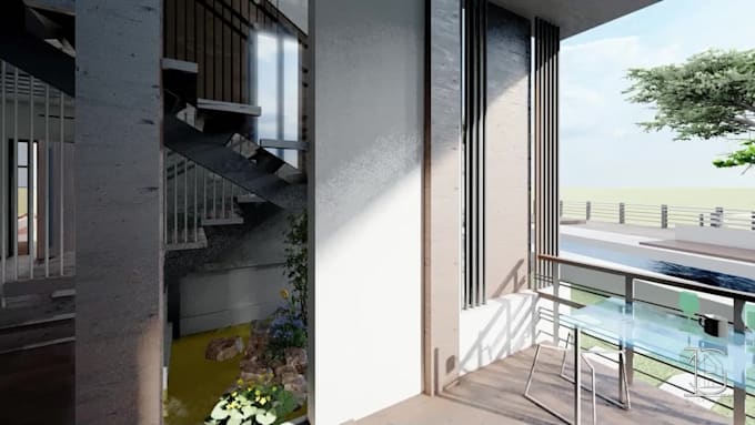 Do 2d drafting and 3d modeling, rendering, animation, and architectural boards by George0900 ...