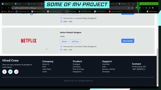 Build Modern And Interactive Websites Using React Nodejs Firebase Tailwind By Alamgir2 Fiverr