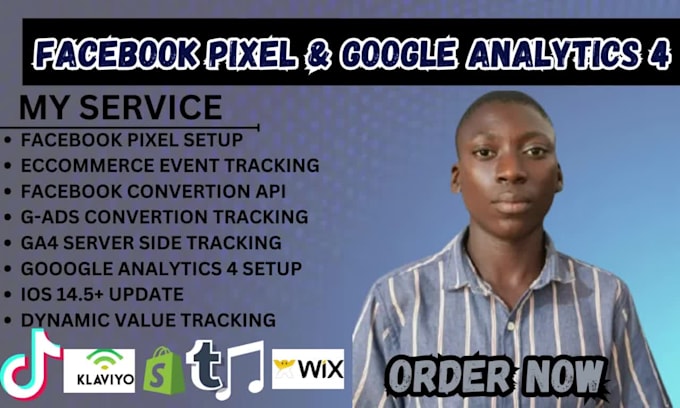 Setup meta facebook pixel conversion apl goggle analytics 4 ecommerce tracking by ...
