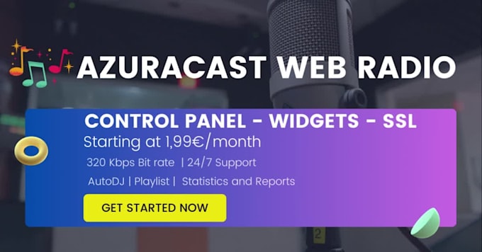 Create a fully operated web radio using azuracast by Konstantinosinf | Fiverr