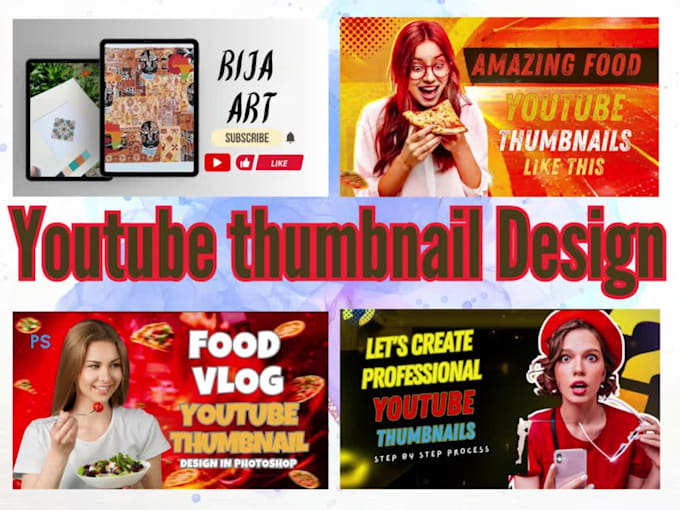 Design good and attractive thumbnail design by Furqan_design | Fiverr