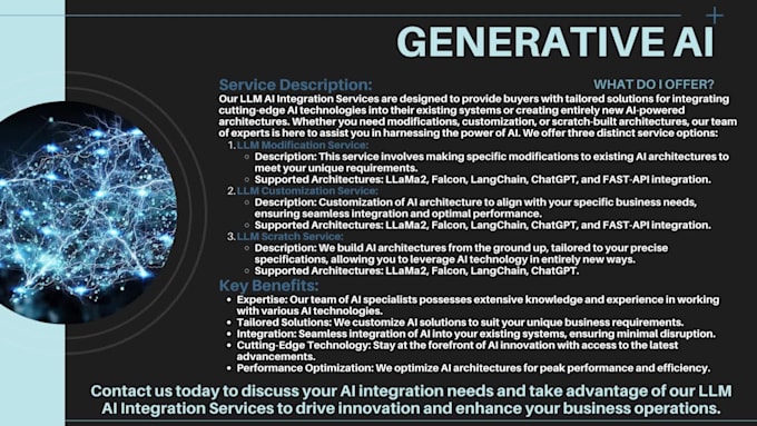 Build generative ai applications on custom llm and prompts by Datafya ...