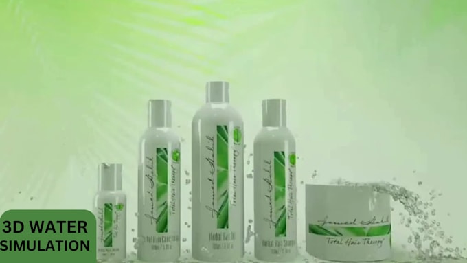 Make 3d water simulation, 3d liquid animation, 3d fluid animation, 3d ...