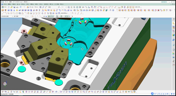 Injection mold design 3d cad modeling by Wuhanshixiang | Fiverr