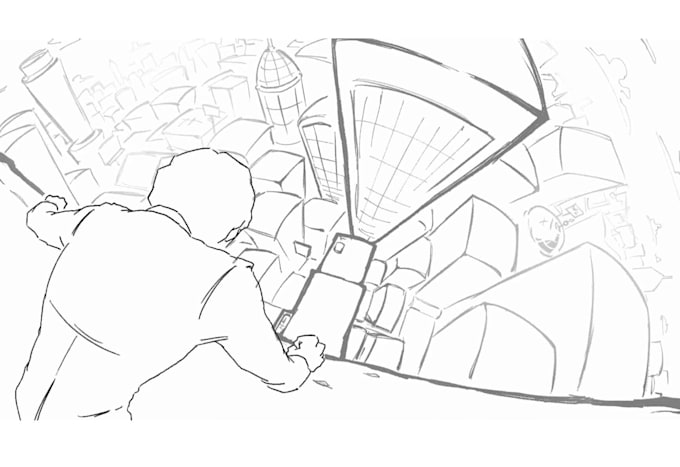 Do traditional 2d animation frame by frame 2d line art animation pencil ...