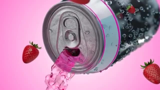 Do 3d drink commercial liquid simulation droplets lighting vfx 3d soft ...