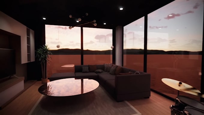 Make an interior design with visualization and drawings by Gorillasan ...