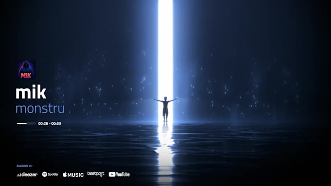 Create stunning visualization for your edm track by Mikmusic123 | Fiverr