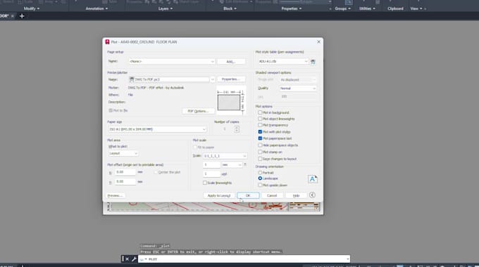 Convert cad layouts to pdf with precise ctb plot styles and organized ...