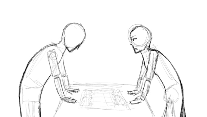 Create an 2d animated storyboard by Kiwigoart333 | Fiverr