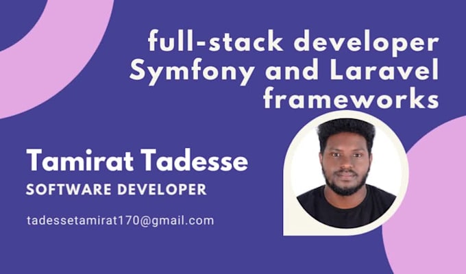 Develop a web app using laravel frameworks by Tamirattades305 | Fiverr