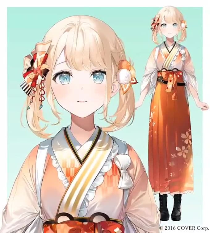 Design and rig high quality live2d for vtuber by Harkunji02 | Fiverr