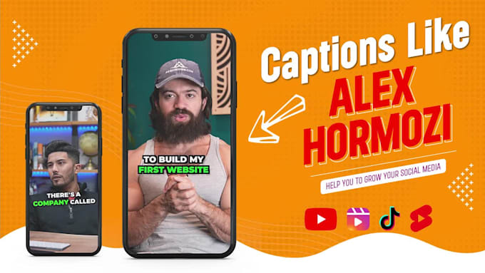 Edit ig reels tikok youtube shorts with alex hormozi style by Sazen ...