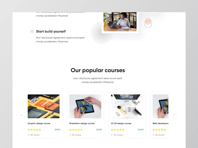 Design crm, b2c, b2b website ui ux, landing page ui in figma by Ambre_digital | Fiverr