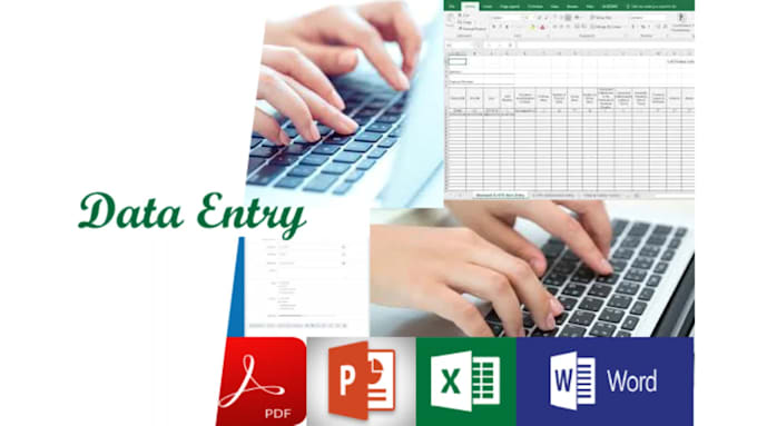 Do data entry, data input, data extraction, collection, data mining by M_farhan08 | Fiverr