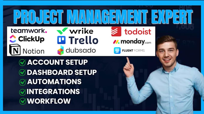 Setup notion, zapier, dubsado, honeybook, wrike asana todiost, team ... Setup notion, zapier, dubsado, honeybook, wrike asana todiost, team ...