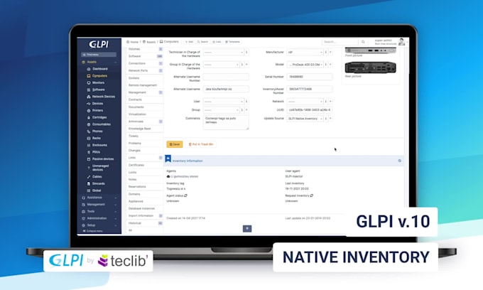 Install and configure the glpi by Malinbe18 | Fiverr
