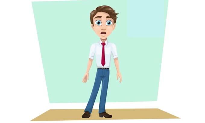 Create adobe puppet rig, rigged adobe character using adobe character ...