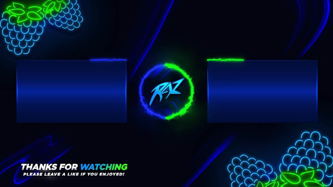 Design a custom youtube outro end card by Cstarkana | Fiverr