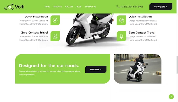 Create a premium website in html, react and next js by Ksc_tata | Fiverr