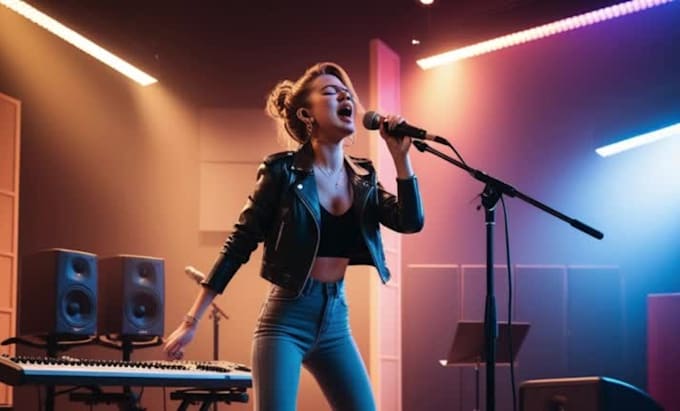 Your edm, pop female singer and songwriter by Frankcyntia | Fiverr