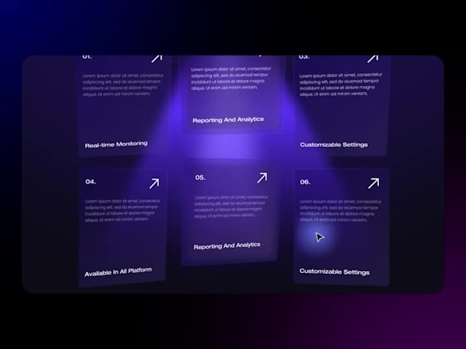 Do 3d website animation, webflow, spline, gsap, lottie animation by ...