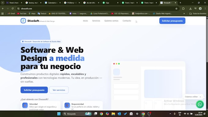 Develop professional web pages using html css javascript by Markka_alarcon | Fiverr