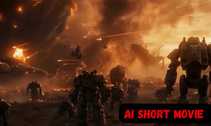 Create realistic 4k generated ai short film ai movie trailer ai teaser ...