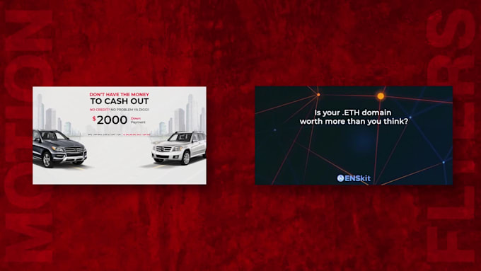 Design animated motion flyers for any event or business by My_101 ...