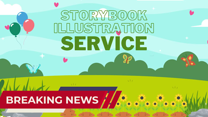Create children storybook illustrations and cover by Bazgha_graphics ...