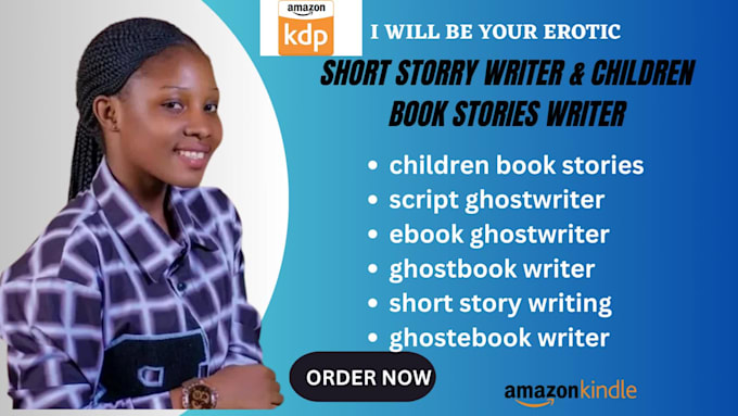 Be your ebook writer, short story writer and children storybook, book ...