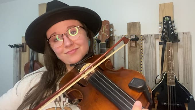 Record professional fiddle tracks in my home studio by Morganmaassel ...