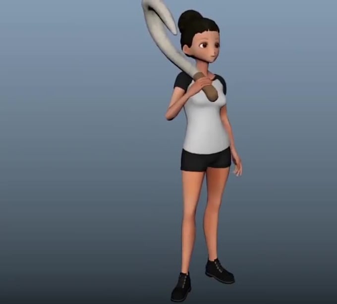 Create 3d character model 3d cartoon animation video 3d character 3d design game by Davison_3 ...