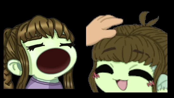 Draw twitch emotes for content creators by Autumnparks | Fiverr