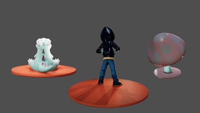 Sculpt amazing 3d characters for 3d print and rendering by Tonnydbeat1 ...