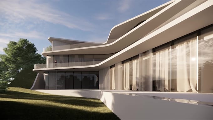 Design high end residential buildings by Alberto_arch | Fiverr